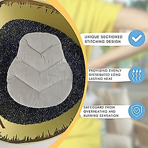 CUDL Plush Microwavable Heating Pad Stuffed Animal | Weighted Heating & Cooling Pad for Cramps & Pain Relief | Natural Remedy for Back Pain, Shoulders, Neck, Muscles, Knees & Joints | Penguin