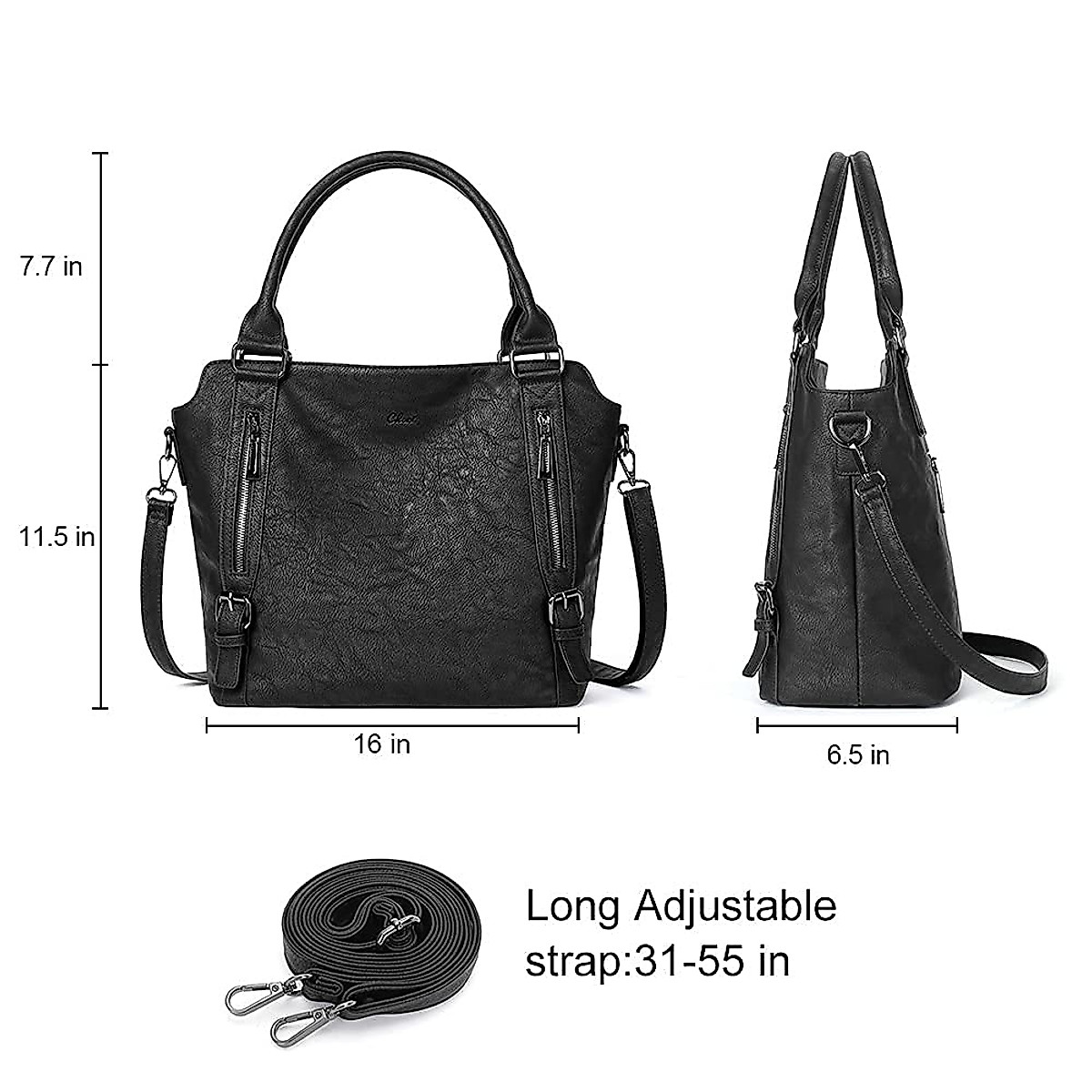 CLUCI Purses and Wallet bundles for women bags Vegan Leather …