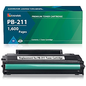 PB-211 Toner Cartridge Replacement for Pantum PB-211 PB-211EV Toner Cartridge Work with P2502w M6552NW P2500W M6550 M6550W M6550N M6600 M6600W M6600N P2500 P2500NW (1 Pack,1600 Pages)