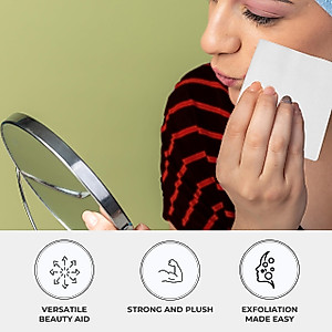 ForPro Professional Collection Premium Cotton Wipes, 100% Cotton, Extra-Soft, for Cosmetic, Nail, and Personal Care, 4” x 4”, 200-Count