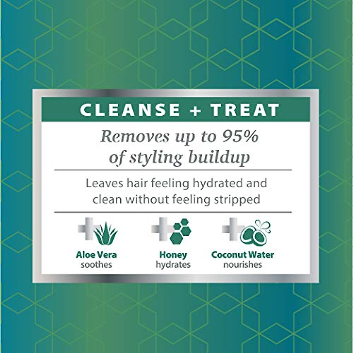 Dr. Miracle's Strong & Healthy Non Stripping Detox Shampoo (3 Pack). Contains Aloe Vera, Honey and Coconut Water.