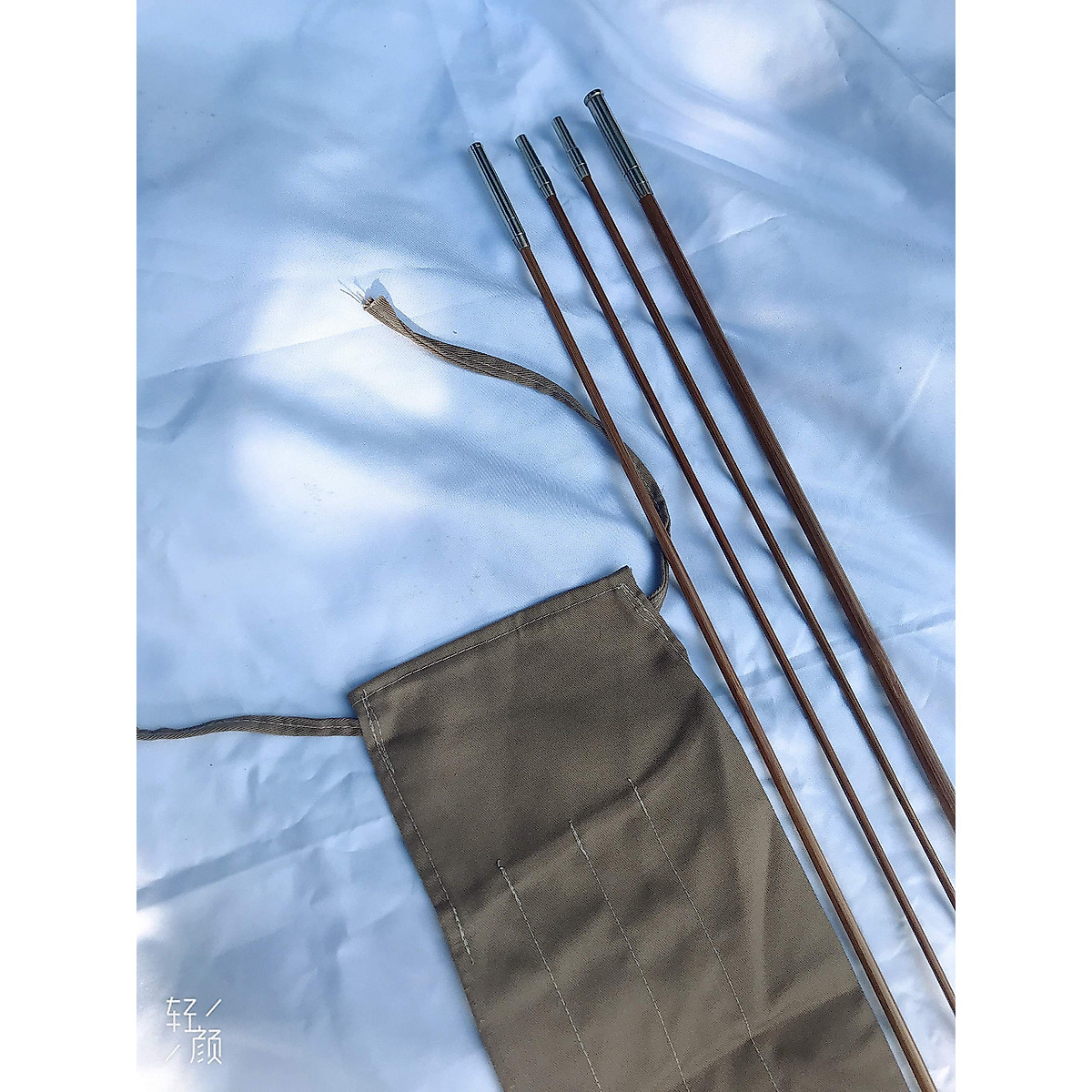 Bamboo Fly Rod Blank 8'0" for #6 Line Wt,3 Piece with 2 Tips.