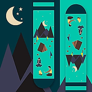 AGRIMONY Funny Socks for Men Women Teen Boys-I’d Rather Be Camping Socks Camping Camper Gifts Fun Novelty Cool Crazy Funky Crew Camp Socks-Valentines Day Christmas Stocking Stuffers