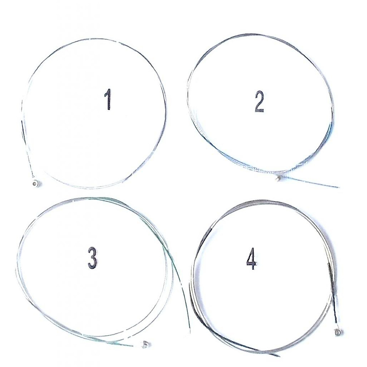 Generic Viola Strings Set Synthetic Nylon Core Nickel Alloy Wound 16 inch