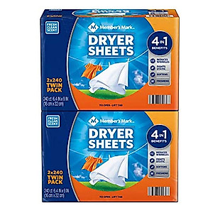 Member's Mark Fabric Softener Sheets