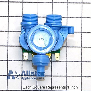 W10821146 OEM Washing Machine Water Inlet Valve