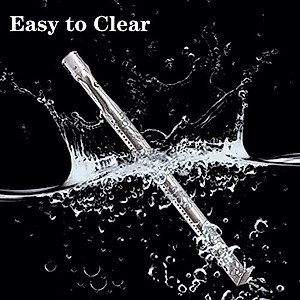 WALBZS Stainless Steel Grill Burner Tubes for BBQ Pro and Kenmore 146.16198210, 146.16198211, 146.23673310, 146.23676310 Gas Grills,14 3/4''Replacement Parts Set of 4