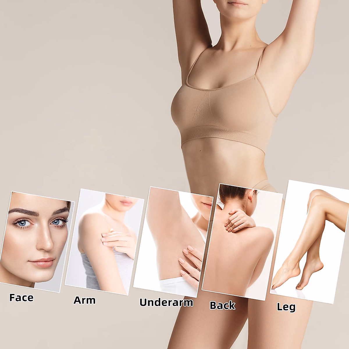 Roll on Wax for Sensitive Skin, Soft Wax Roller Kit for Hair Removal, Macaron Waxing Kit Roll On with Wax Cleanser & 100 Wax Strips, Portable Roller Wax Kit, Home Roller Waxing Kit for Men and Women