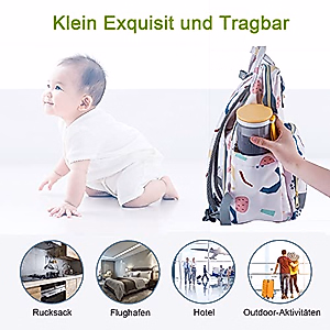 luluan Baby Bottle Brush Cleaning Kit with Drying Rack, Baby Bottles Silicone Brushes for Cleaning Baby Bottles, Bottle Cleaner Brush 6-Set for Cleaning Glass Bottles Plastic Bottles Metal Bottles