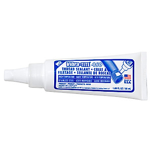Vibra-TITE - 46050 460 General Purpose Stainless Steel Anaerobic Thread Pipe Sealant, 50 ml Tube, White