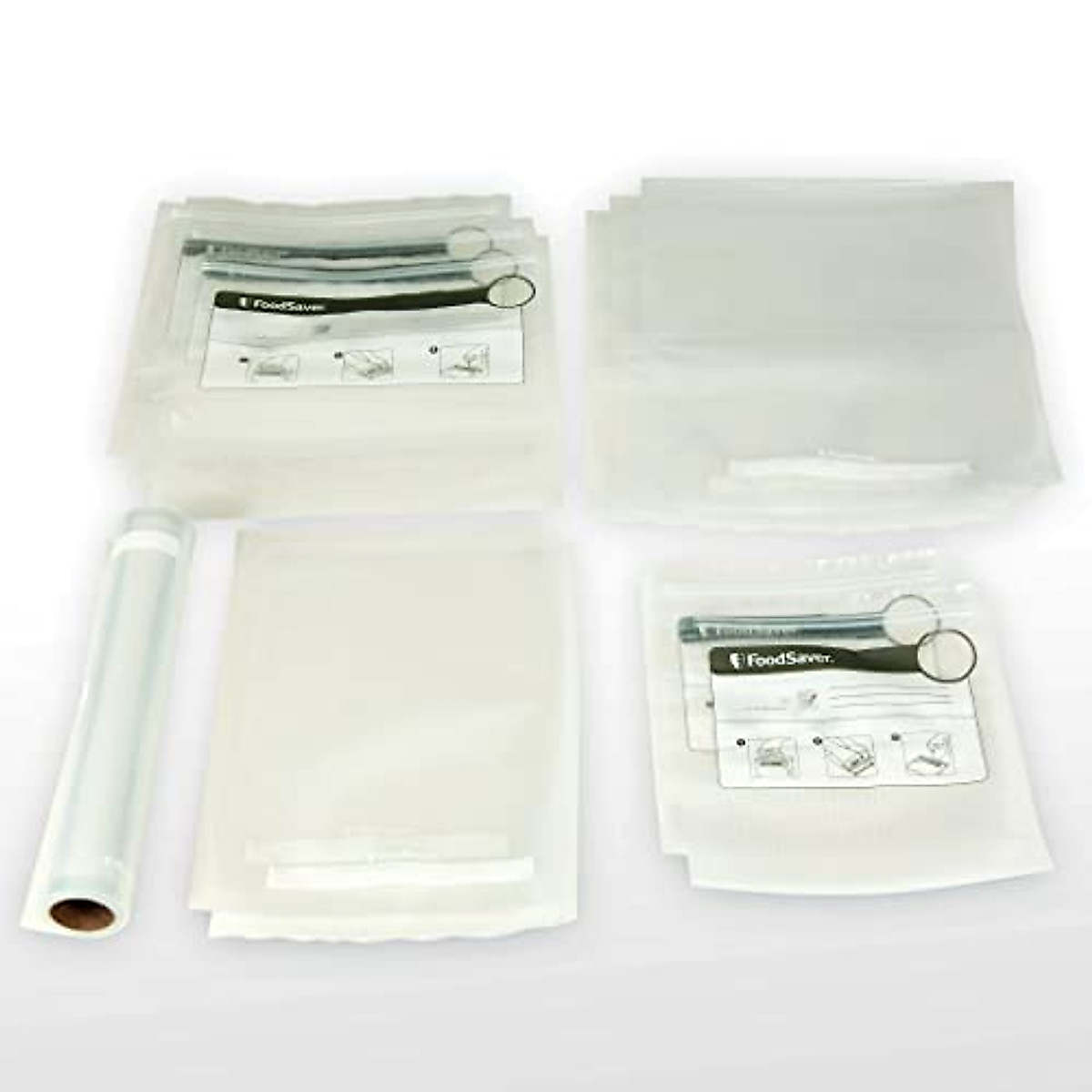 FoodSaver FM2435 Vacuum Sealer Machine with Bonus Handheld Vacuum Sealer and Starter Kit, Safety Certified, Silver