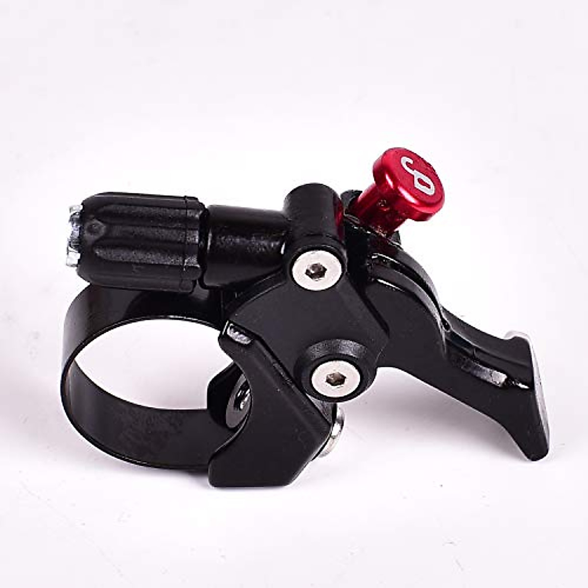 BESNIN Bike Remote Lockout Lever, Aluminum Alloy Mountain Bicycle Fork Lock Control Parts,MTB Accessories Lever Handlebar for Road Bike with Cable Wire