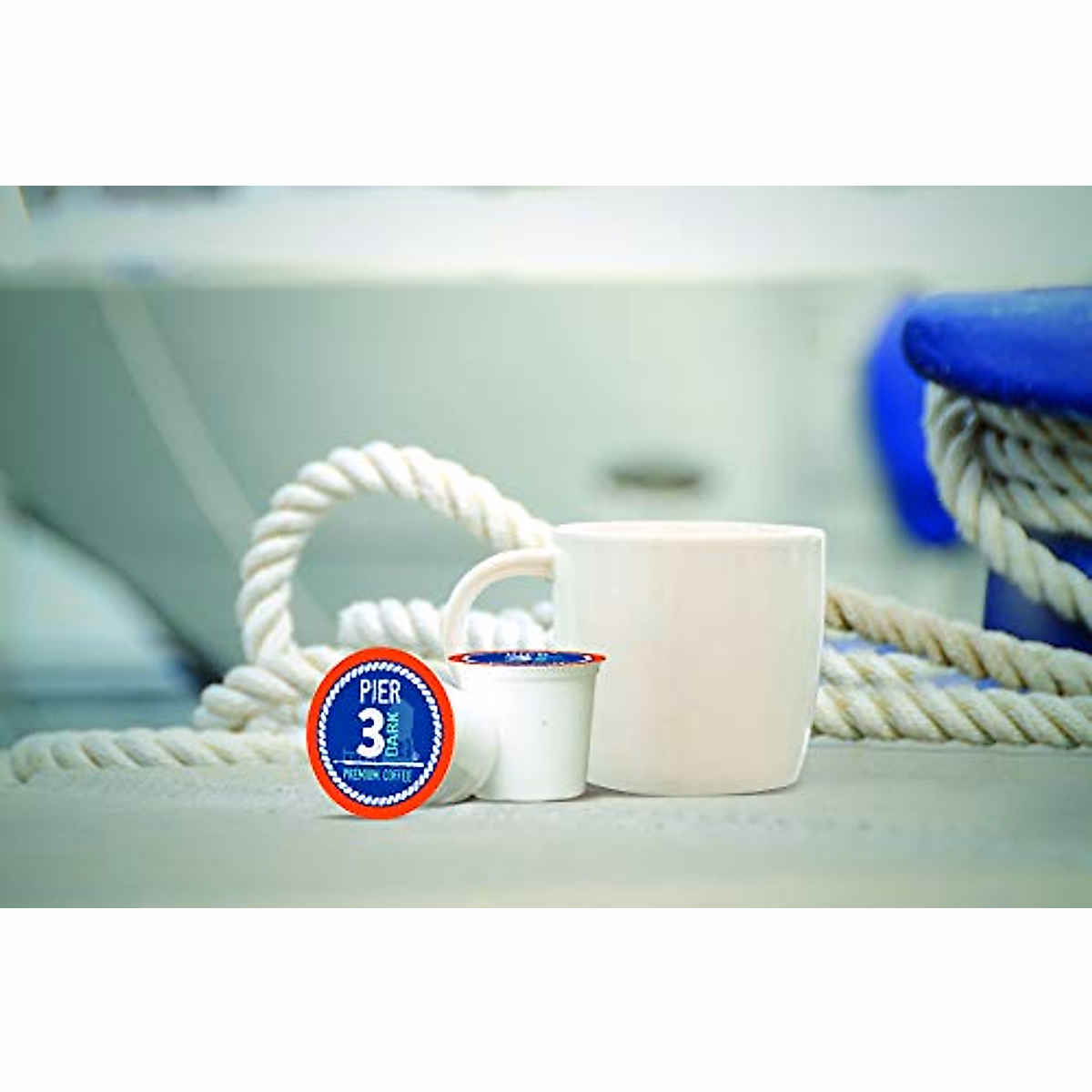 Pier 3 Coffee Pods Variety Pack, Compatible With 2.0 K Cup Brewers, 40Count