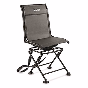 Guide Gear 360º Swivel Hunting Blind Chair, Lightweight, Portable Mesh Hunt Seat, 300-lbs Capacity