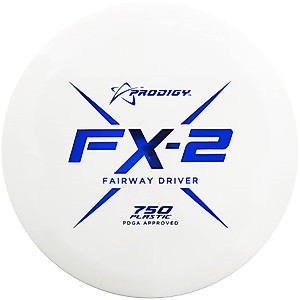 Prodigy Disc 750 FX-2 | Overstable Disc Golf Fairway Driver | Stiff, Confident Grip | Great for Backhand and Sidearm Shots | 170-176g (Colors May Vary)
