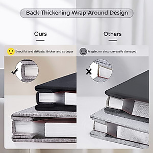 Popotop Large Photo Album Self Adhesive 4×6 5×7 8×10 inch Pictures DIY Scrapbook Magnetic Album 40 Pages for Family Wedding Gifts with Metal Pen and Plastic Board