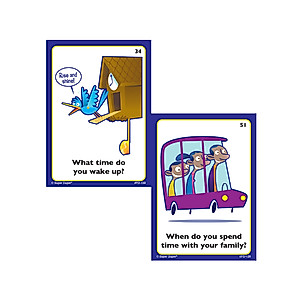 Super Duper Publications | WH Questions at Home Fun Deck | Communication and Social Skills Flash Cards | Educational Learning Products for Children