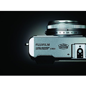 FUJIFILM FinePix X100 APS-C CMOS EXR Digital Camera with 23mm Fujinon Lens and 2.8-Inch LCD - International Version (No Warranty)