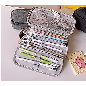 MeiYiYou STRAY K Pencil Case Cosmetic Storage Pouch,STRAY K Merchandise Large Capacity Pen Bag for Fans Gifts(Pink)