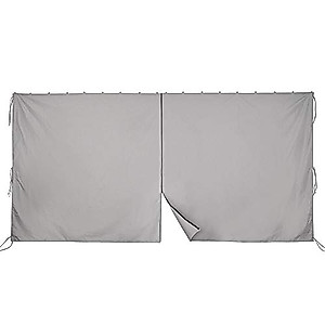 Yescom 11.6x6.5' Universal Replacement Privacy Side Wall Canopy Curtain for 10x12ft Yard Garden Gazebo Tent(Pack of 1)