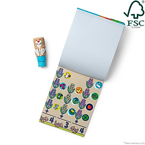 Melissa & Doug Bunny Sticker Activity Pad & Stamper Book, 1 EA