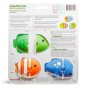 Munchkin® ColorMix Fish™ Color Changing Baby and Toddler Bath Toy