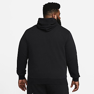 Nike Sportswear Men's French Terry Pullover Hoodie (US, Alpha, X-Large, Regular, Regular, Black)