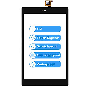 Screen Replacement for Amazon Kindle Fire HD8 HD 8 7th Generation 2017 SX034QT Touch Screen Digitizer Glass Panel Repair Parts Kits with Free Tools