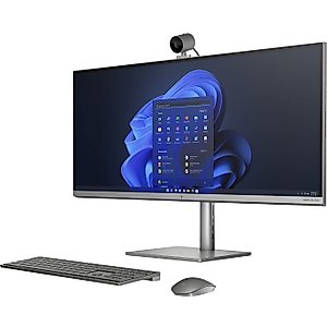 HP Envy 34 Desktop 1TB SSD 128GB RAM Extreme (Intel Core i9-11900K Processor Turbo Boost to 5.30GHz, 128 GB RAM, 1 TB SSD, 34" 5K WUHD (5120 x 2160), Win 11) PC Computer All-in-One