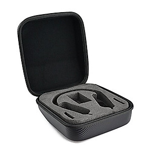 Geekria Shield Headphones Case Compatible with SHURE SRH440, SRH240A, HiFiMAN HE1000 Case, Replacement Hard Shell Travel Carrying Bag with Cable Storage (Black)