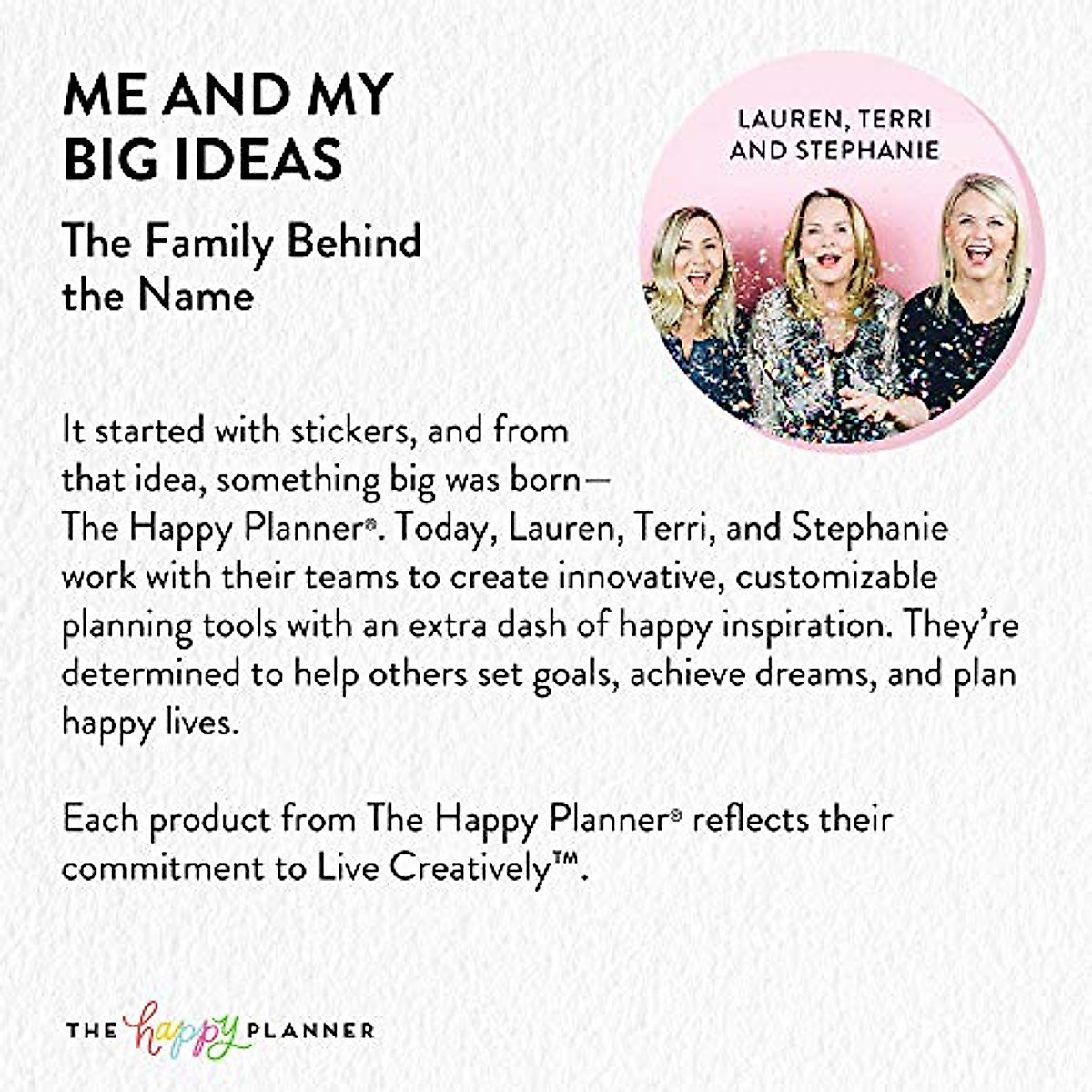 me & my BIG ideas Plastic Expander Discs, Black - The Happy Planner Scrapbooking Supplies - Add Extra Pages, Notes & Artwork - Create More Space for Notebooks, Planners & Journals - Expander Size