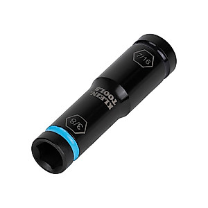 Klein Tools 66077 Impact Driver Flip Socket, 7/16- and 3/8-Inch Sizes, Use with Klein Tools Compact Impact Wrenches BAT20CW, BAT20CW1