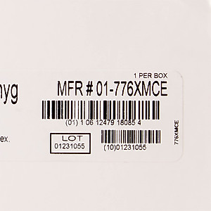 McKesson Basic Pocket Aneroid Sphygmomanometer - Blood Pressure Gauge and Cuff, 2 Tubes, for Adults, Navy Blue - Large Cuff, 34 cm to 50 cm, 21.6 in Long Tubes, 1 Count