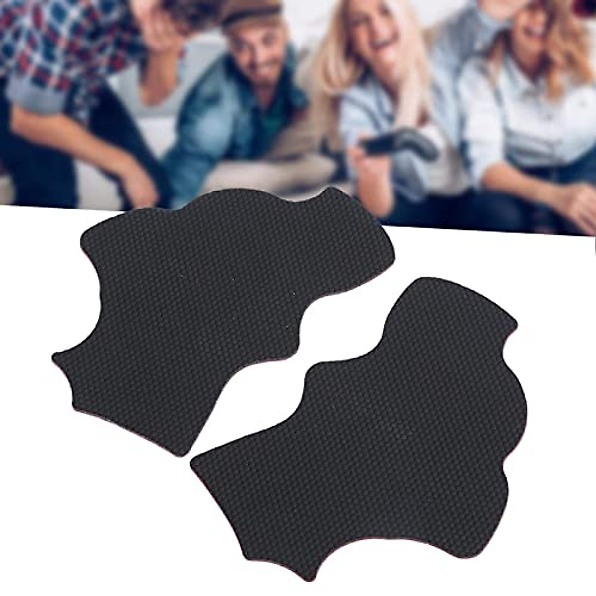 XinPengtai Handle Stickers, 1 Pair Gamepad Handle Grip Antiâ€‘Skid Stickers Game Controller Protective Sticker for ( Football Pattern )