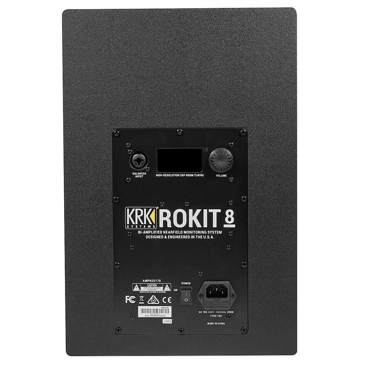 KRK RP8 Rokit 8 G4 Professional Bi-Amp 8" Powered Studio Monitor, Black (RP8G4)