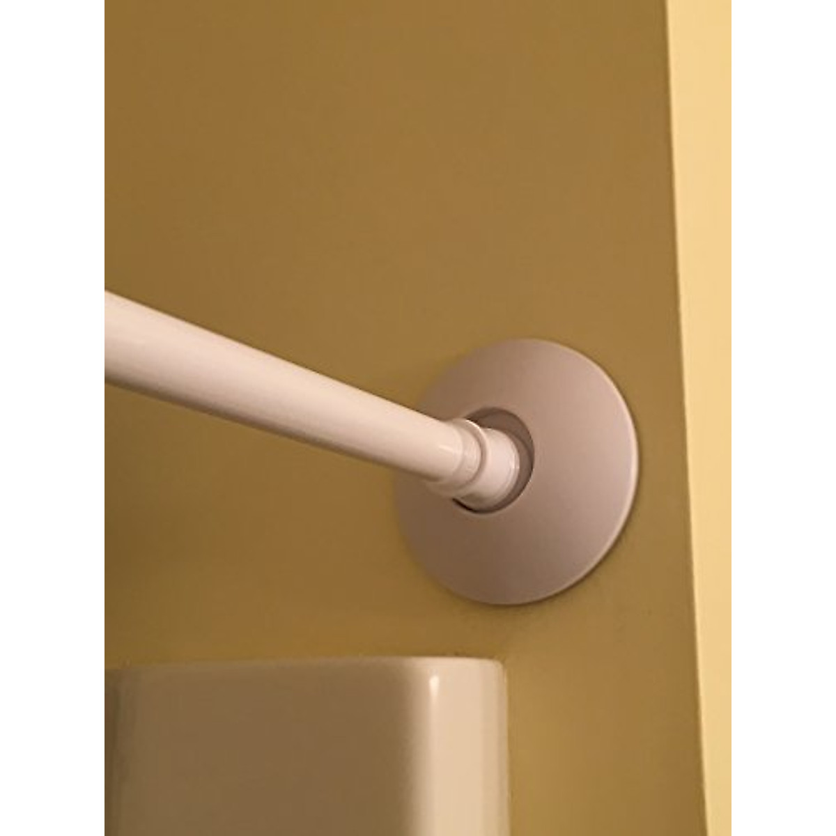 Safety Innovations Stay-Put Shower Curtain Rod Mount, 2 Pack