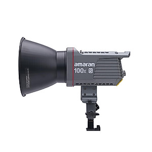 Amaran 100x Upgrade,amaran 100xs Bi-Color LED Video Light 130W 2700-6500k Bluetooth App Control 9 Built-in Lighting Effects DC/AC Power Supply Ultra Silent Fan