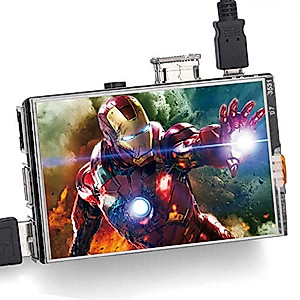 OSOYOO LCD Touch Screen 3.5" HDMI Display Monitor TFT for Raspberry Pi 3 2 Model B Audio Output with Stylus Pen