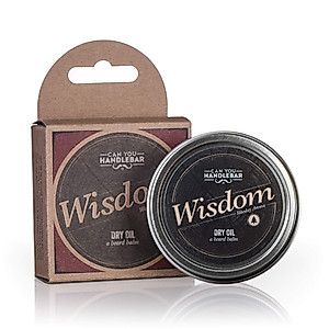 Can You Handlebar Beard Balm for Men, Dry Oil Beard Wax, Natural Beard Care Conditioner Moisturizer Softener Grooming Products, Woodsy and Citrus Scent, 2 oz Stainless Steel Tin