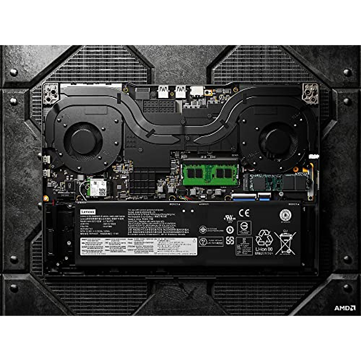 Lenovo - Legion Slim 7 - Gaming Laptop - AMD Ryzen 7 5800H - 16GB DDR4 RAM - 2 x 1TB NVMe TLC SSD - NVIDIA GeForce RTX 3060 Max-Q Graphics - 15.6" FHD 165 Hz - Windows