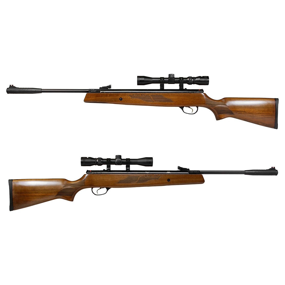 Wearable4U Hatsan Mod 95 Spring Combo .22 Cal Air Rifle 100x Paper Targets and 250x .22cal Pellets Bundle