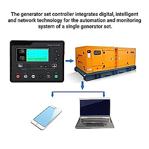 Generator Set Controller Generator Control Panel Control Module Start Stop Automatic Detection Protection HQM6110U 0.5‑70V