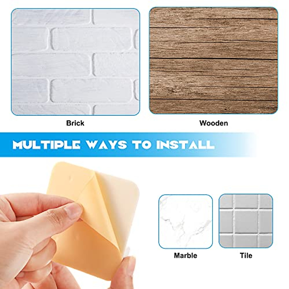 6 Piece Adhesive Shower Curtain Rod tension Holder, Adhesive Wall Mounted Shower Rods Holder Drill-Free Install, Adhesive Rod Mount Retainer, No Drilling, Not Include Shower Curtain Rod (White)