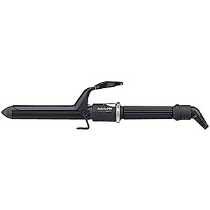 BabylissPRO Porcelain Ceramic 1" Spring Curling Iron