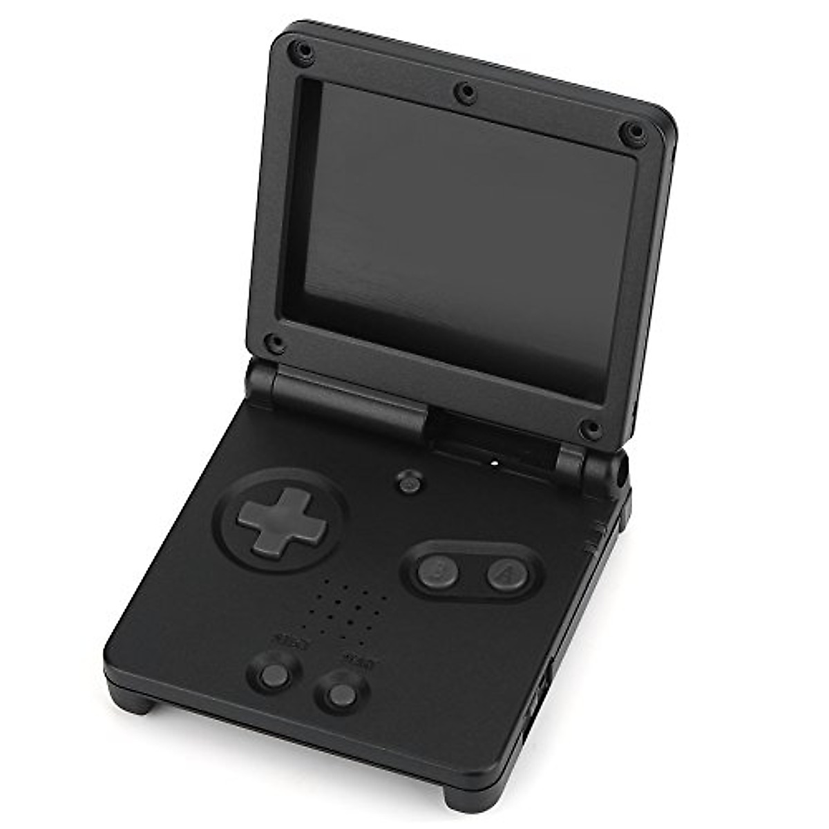 Yosoo for Game Boy Advance GBA SP Protective ABS Case Cover Repair Parts Kit (Black)