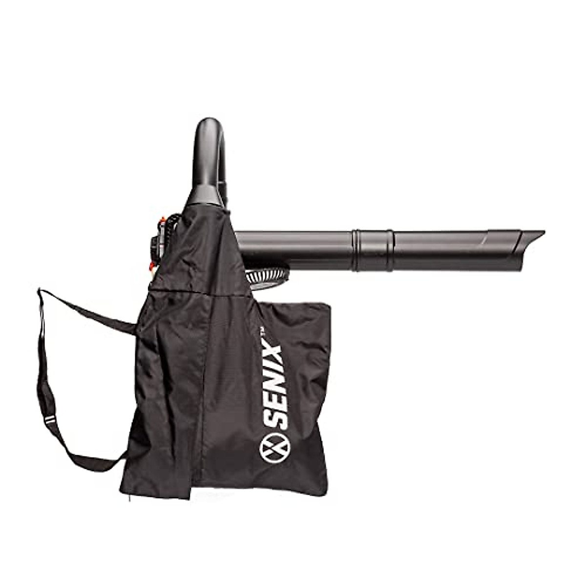 SENIX BLV4QL-M 31cc 4-Cycle Gas Powered Leaf Blower with Vac Kit, Blue