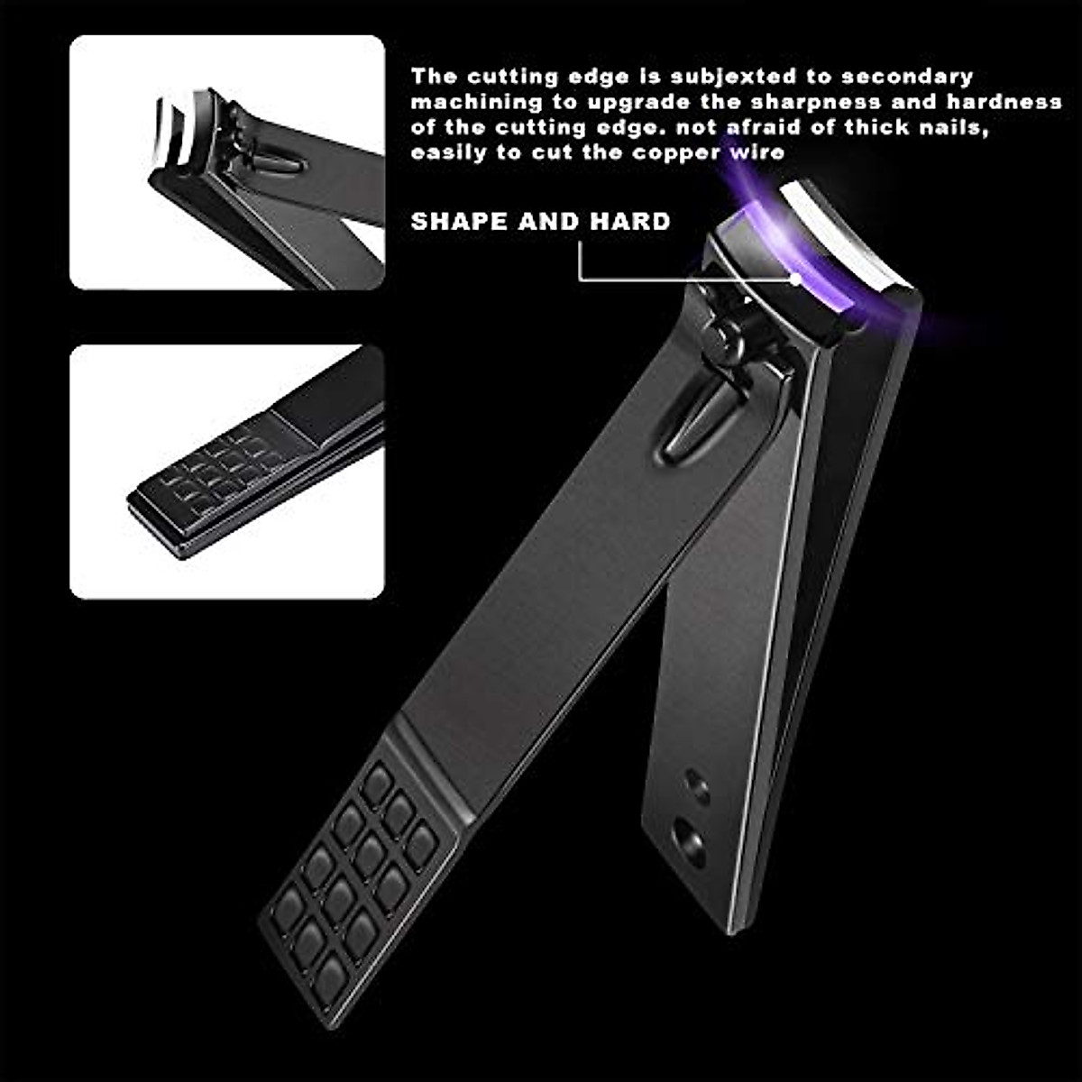 16 Pieces Manicure Set with PU Leather Case, Personal Care Tool, Gifts for Men/Women, Anniversary, Christmas, Birthday, Married Couples Anniversary, Stocking Stuffers