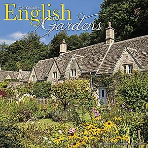 Garden Calendar - English Gardens Calendar - Calendars 2020 - 2021 Wall Calendars - Flower Calendar - English Gardens 16 Month Wall Calendar by Avonside