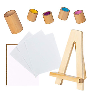 ADORA Amazing Worlds Collection, an Amazon Exclusive 16-Piece Doll Accessories - Artist Studio Wooden Play Set