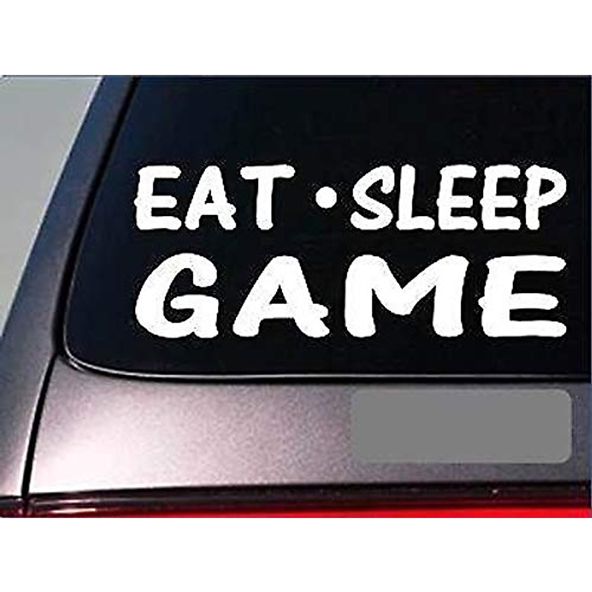 CELYCASY Eat Sleep Game StickerG889 8" Vinyl Video Games Console Controller Cartridge